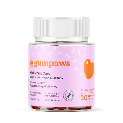 GumPaws Hip & Joint Care Gummies for Dogs – Enhance Mobility & Comfort